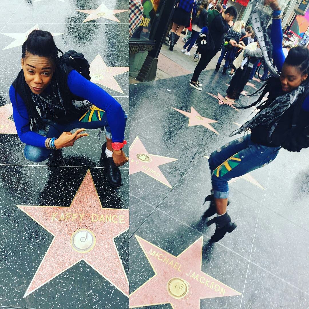 Dancer Kaffy’s Name Hits Hollywood Walk Of Fame | SEE PHOTOS • Okay News