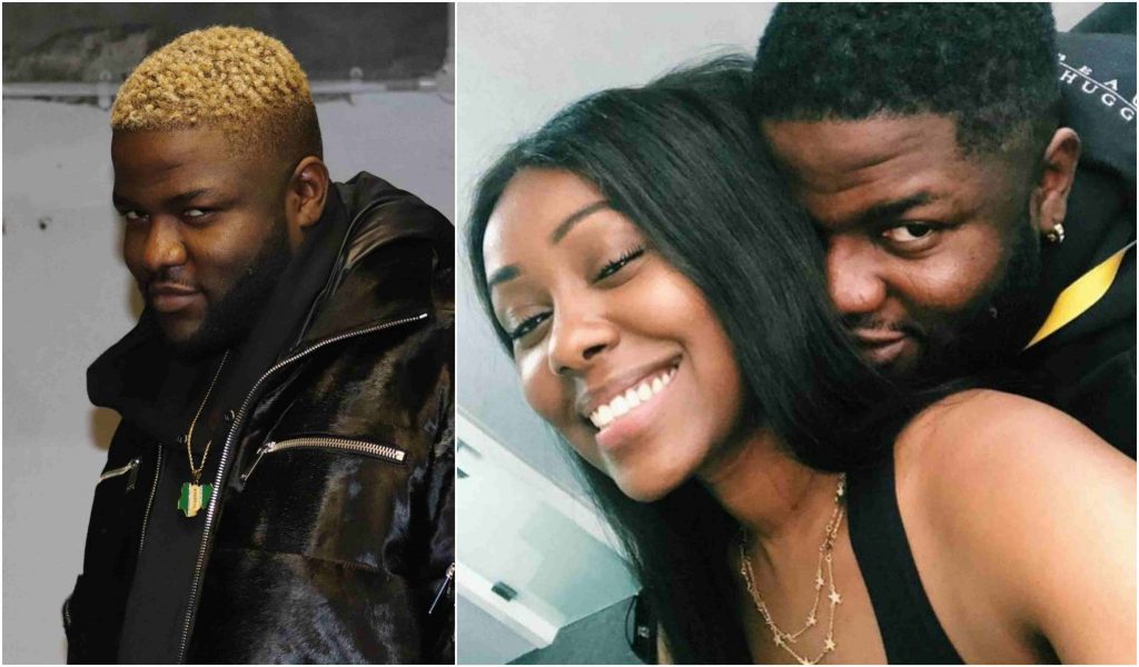 Skales reveals his girlfriend on their first anniversary • Okay News