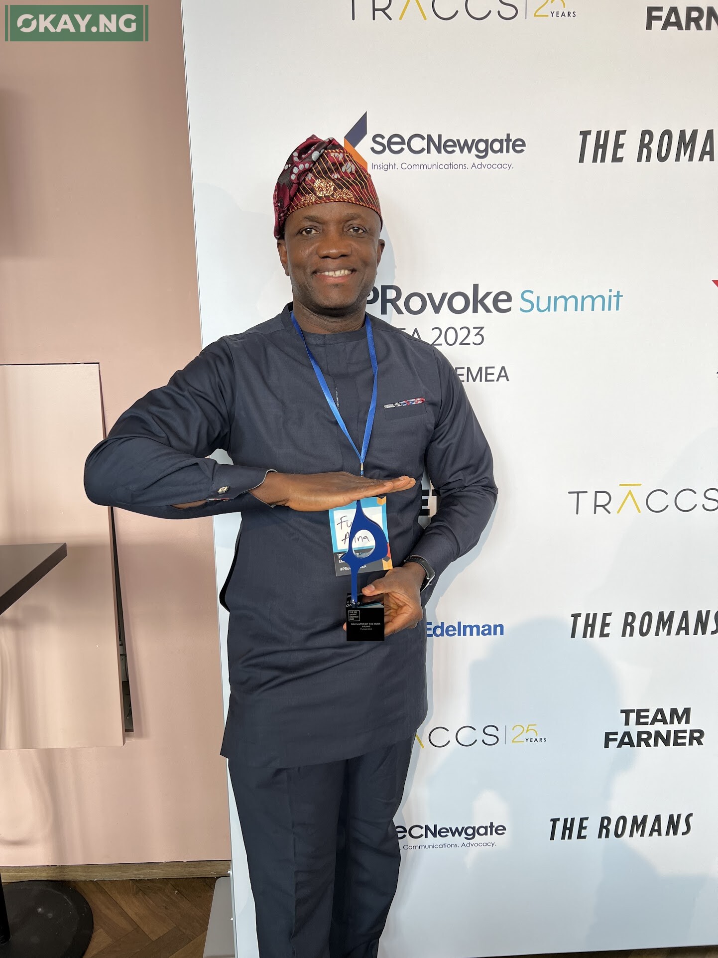 Funso Aina of MTN Nigeria named EMEA Innovator of the Year at world’s ...
