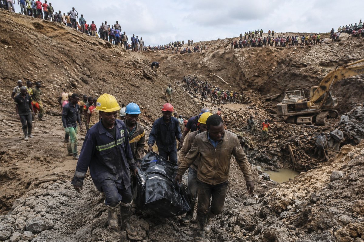 Angola Landslide Kills 28 at Illegal Gold Mining Site • Okay News