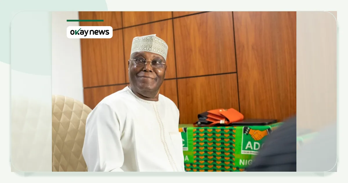 Atiku Wins ADC Presidential Ticket for 2027 Election • Okay News