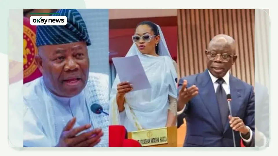 Oshiomhole Claims Forgery in Natasha Akpoti-Uduaghan Suspension • Okay News